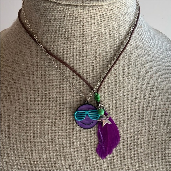 Claire's | Accessories | Smiley Face Feather Necklace Bundle | Poshmark